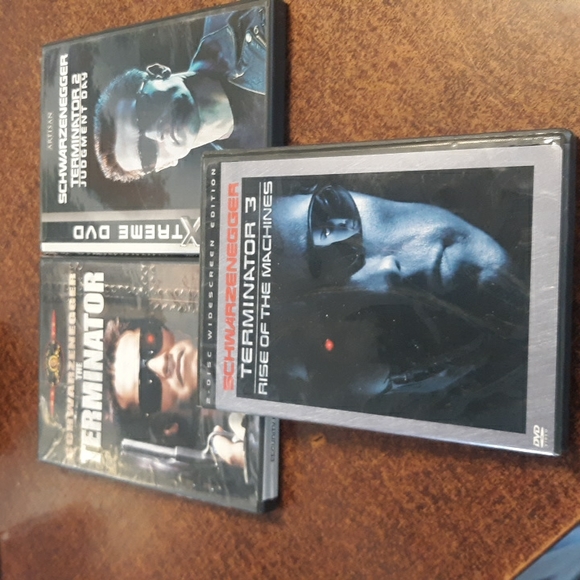 Other | Lot Of 3 Teminator Dvds Sku 218 | Poshmark